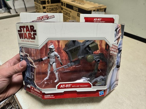 SEALED AT-RT with ARF Trooper 2009 STAR WARS The Clone Wars | eBay