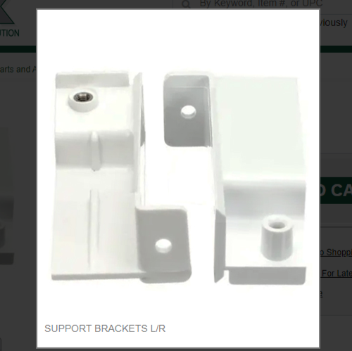SUPPORT BRACKETS L/R #1011448-119S | eBay