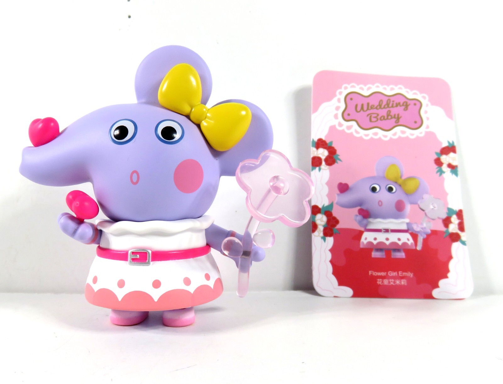 Pop Mart Peppa Pig Wedding Baby Mini Figure Flower Girl Emily NEW | eBay