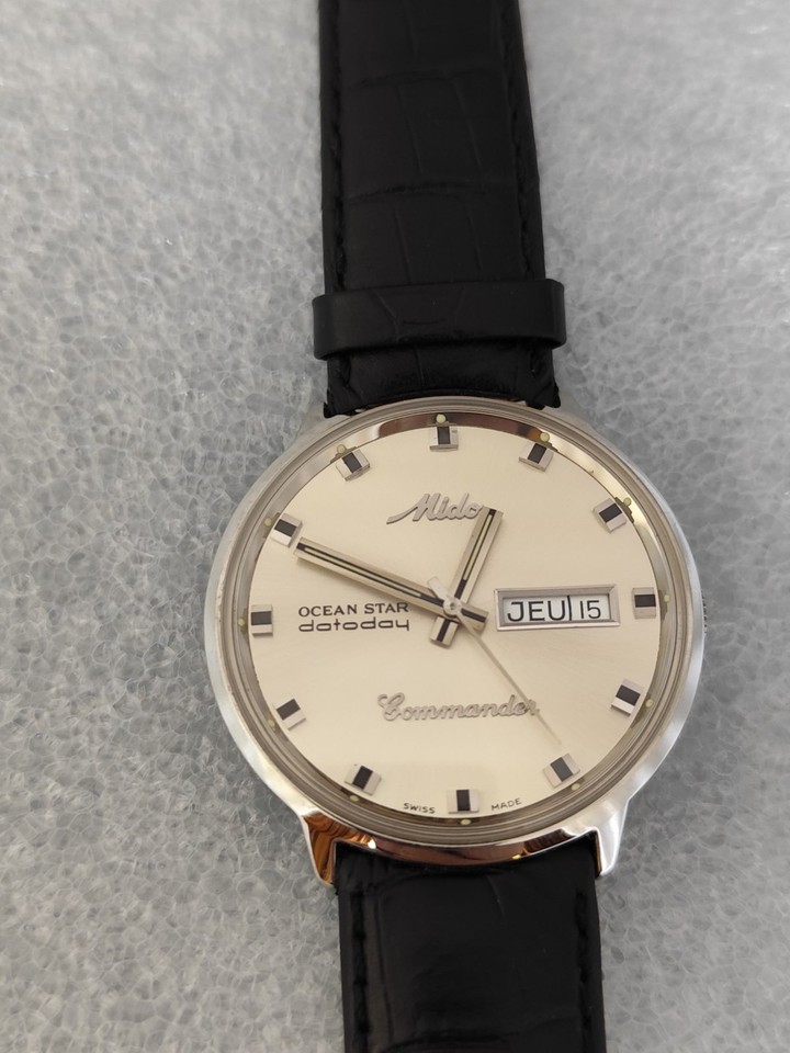 Mido Commander Ocean Star Commander Datoday 8419 Automatic Watch In ...