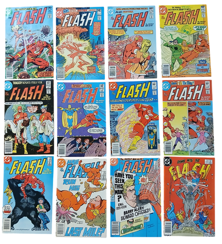 LOT OF 21 THE FLASH COMICS: 1978 TO 1985, UNGRADED | eBay