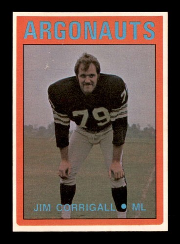 1972 O-Pee-Chee CFL #31 Jim Corrigall NM X2631969 | eBay