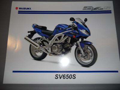 NOS Suzuki 04 Limited Edition Brochure SV650 SK4 | eBay