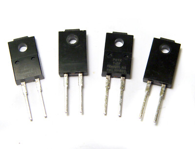 4x Philips PBYR 745F Schnelle Schottky Gleichrichter-Diode, 40V, 7.5A ...
