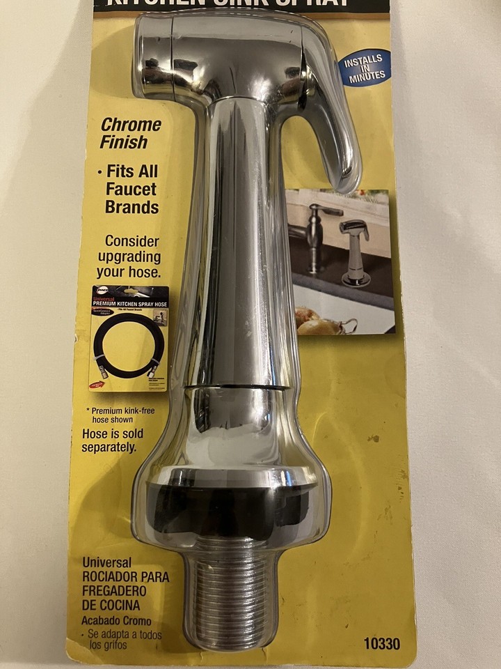 Danco Kitchen Sprayer in Chrome - Fits Most Faucet Brands - Model ...