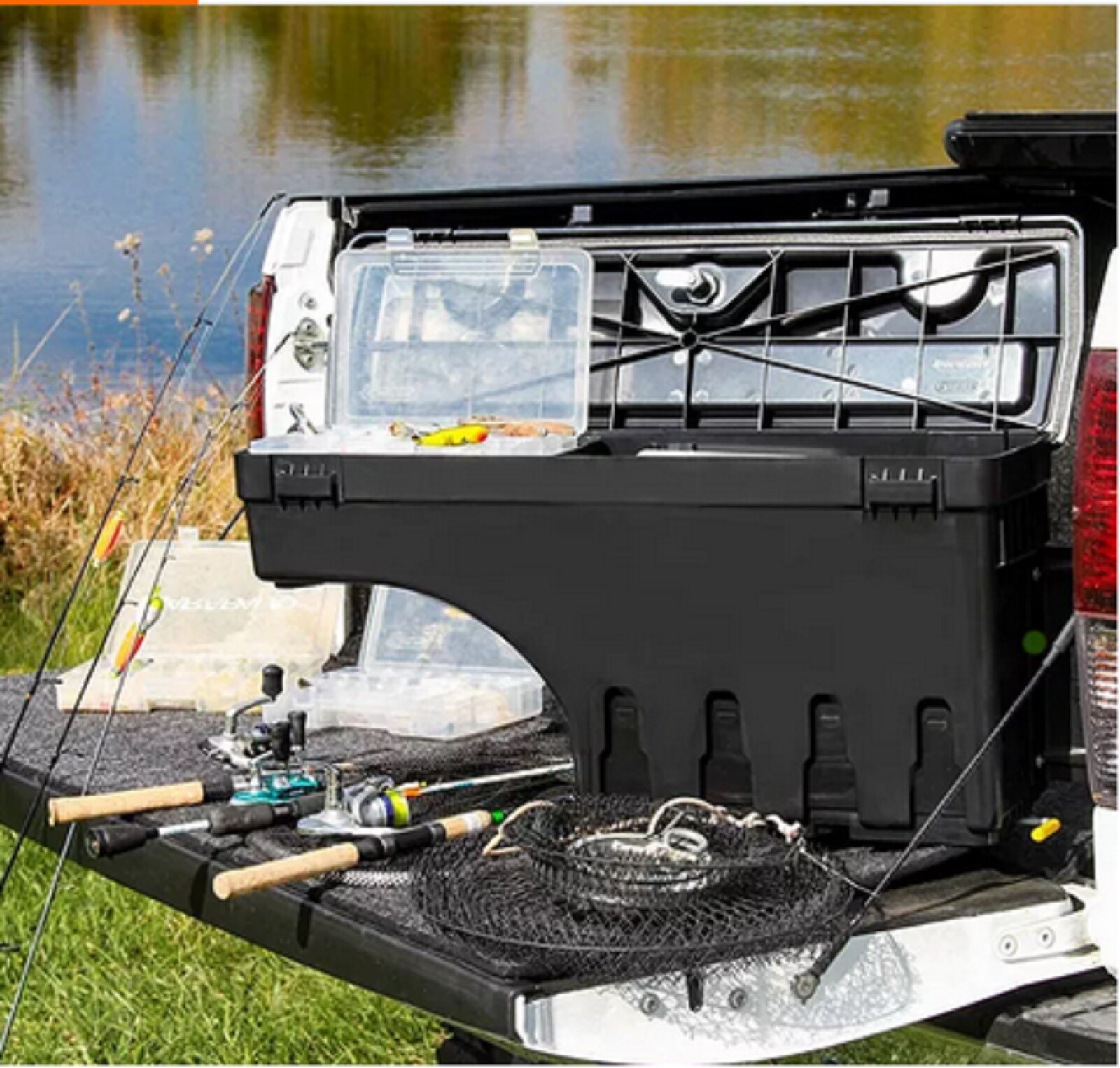 Ute Tub Storage Box Universal Right Drive Side Tool Box Lockable ...