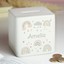 Personalised Girls Money Box Rainbow Ceramic Childrens Piggy Bank ...
