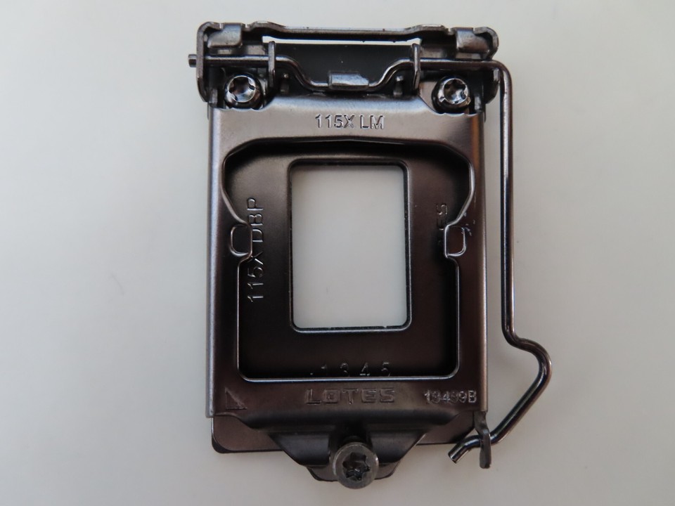Lotes115X LM Motherboard CPU Processor Locking Bracket & Backing Plate ...