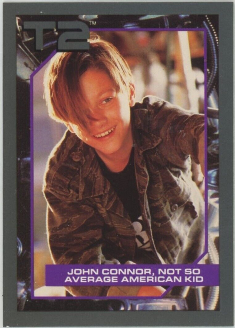 1991 Impel Terminator 2 John Connor Not So Average American Kid #11 | eBay
