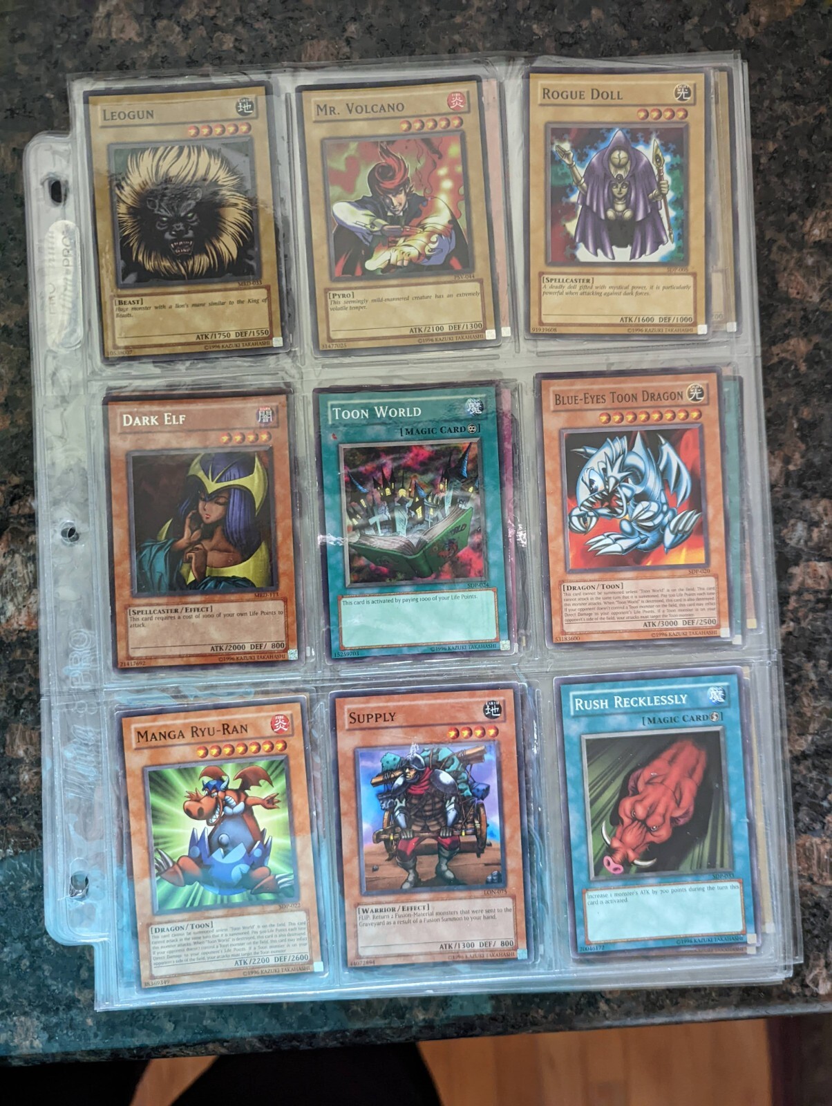 1996 1st gen first Yu-Gi-Oh YUGIOH Trading Card Game Lot of 80 cards L ...