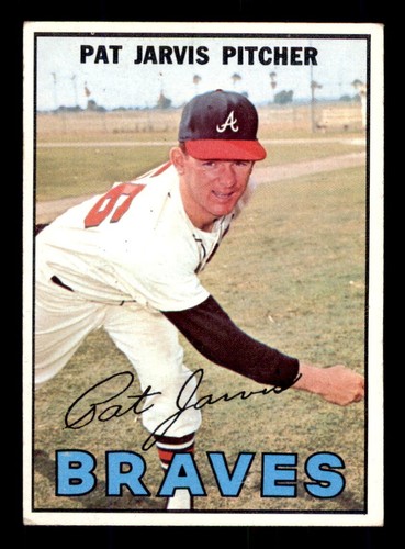 1967 Topps Baseball #57 Pat Jarvis VG *e3 | eBay