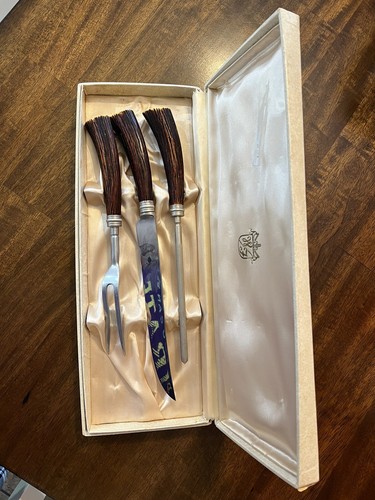 Vintage Washington Forge Stainless Steel Carving Set Preowned In ...