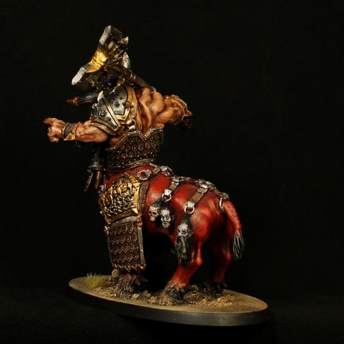 Bull Centaur Taur'ruk Legion of Azgorh painted Warhammer AoS Chaos ...