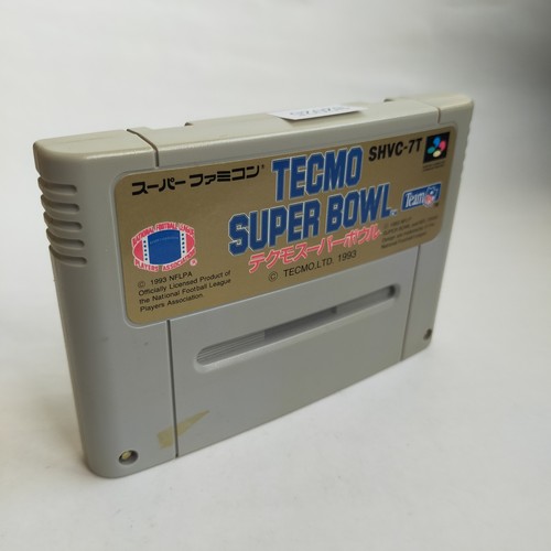 Tecmo Super Bowl pre-owned Nintendo Super Famicom SFC SNES Tested | eBay