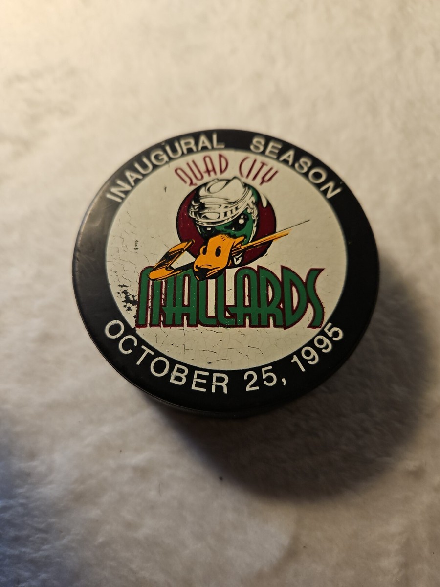 Quad City Mallards Logo Quad City Mallards C26 Nj Devils Hockey