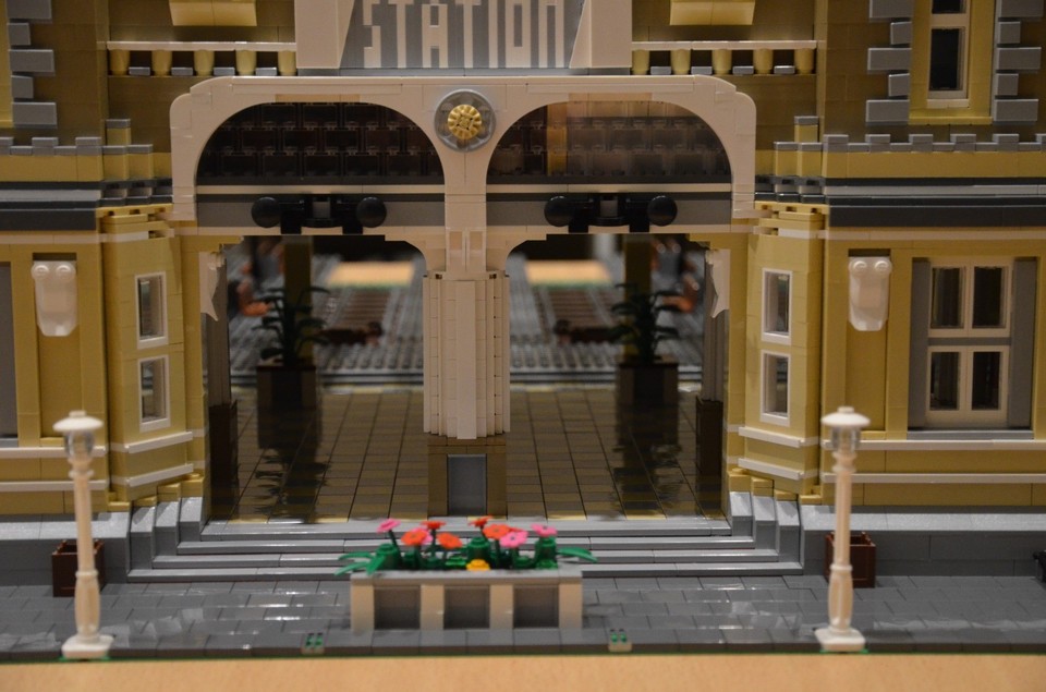 Lego Station MOC PDF instructions ( Building, City, Modular ) | eBay