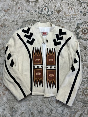 Vintage Red Collection Embroidered Western Jacket /Blazer Sz Large NICE ...