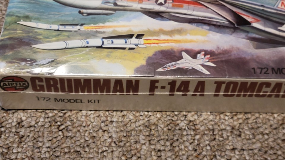 Grumman F-14 A Tomcat Airfix 1:72 Sealed | eBay