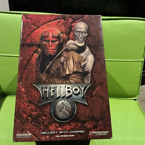 Hellboy with Corpse Bust Sideshow Limited #121 of 1500 RARE NEW SEALED ...