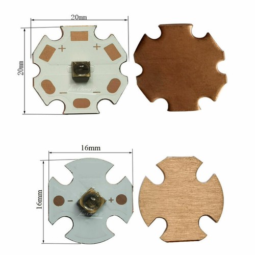 UVC LED 2W 3838 250nm 260nm 310nm 5-7V 500mA Ultra Violet Lamp with ...