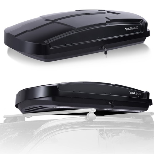 15 Cubic Feet Roof Top Storage Box ，Carrier Roof Mount Travel Luggage ...