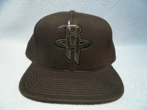 Mitchell & Ness Houston Rockets Blackout BRAND NEW Snapback cap hat H ...