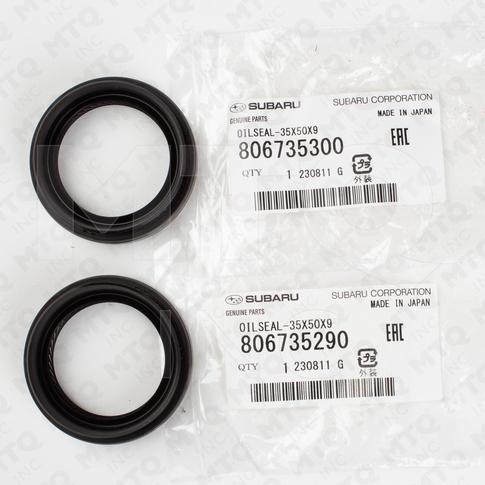 Genuine Subaru Front Drive Axle Seal Kit 806735290 806735300 | Genuine ...