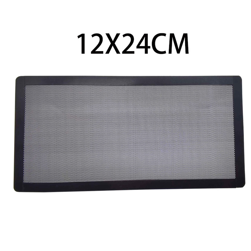 Magnetic PVC Dust Filter Mesh Computer Guard Cover PC Case Cooling Fan ...