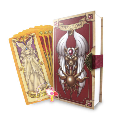 56Pcs/Set Card Captor Sakura Clow Cards Magic Book The Clow Card ...