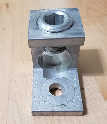 (QTY:1) CMC AB750-4 TERMINAL LUG 750KCMIL-3/0, CU9AL | eBay