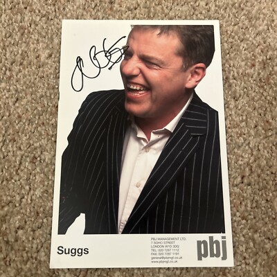 SUGGS OF MADNESS AUTOGRAPH. In person signed 8.5 X 5.5 | eBay UK