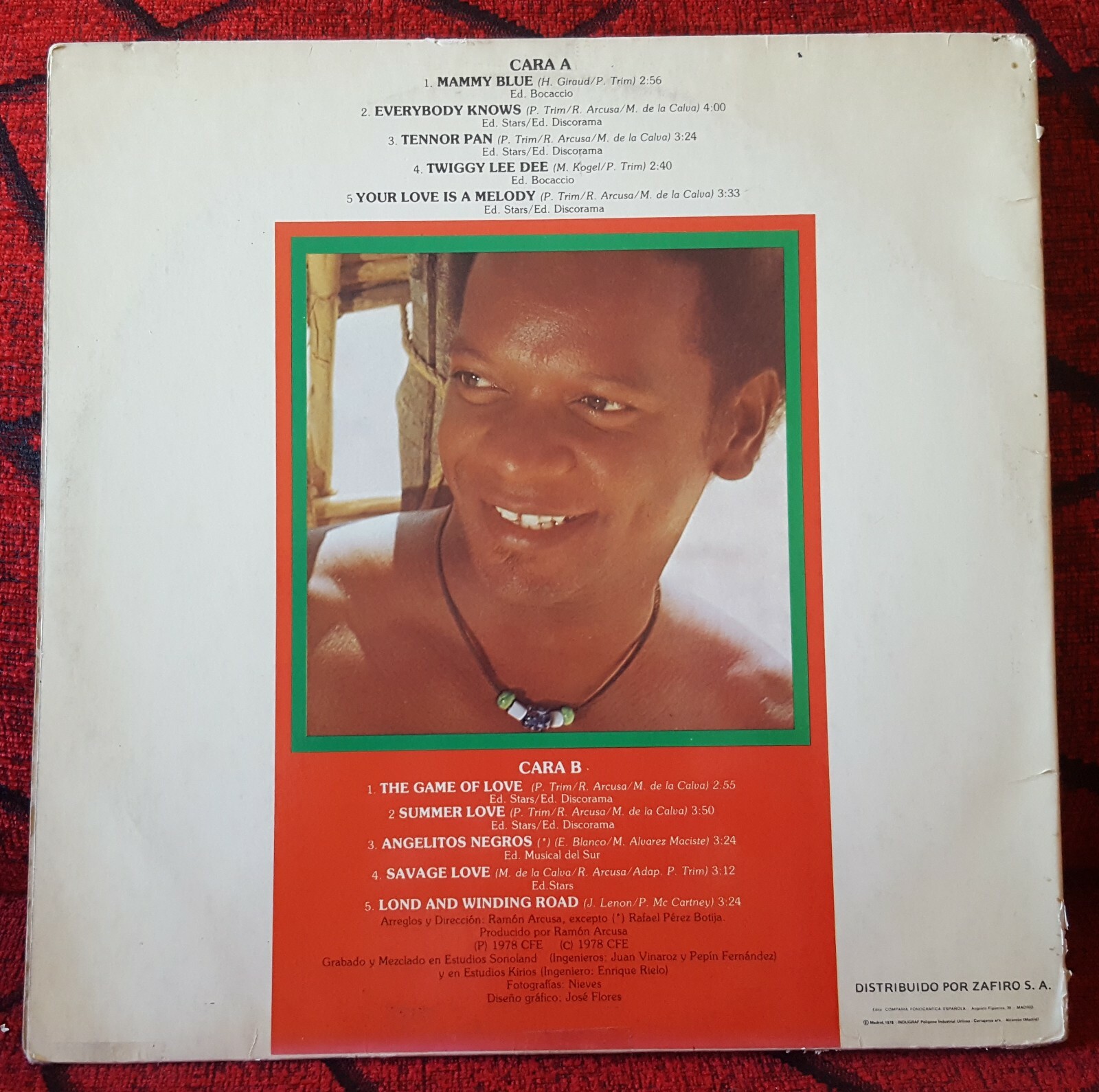 PHIL TRIM ** The Game Of Love ** ORIGINAL 1978 Spain GATEFOLD LP | eBay