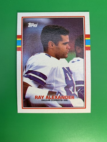 1989 Topps Ray Alexander RC #391 Dallas Cowboys | eBay