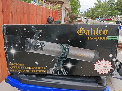Galileo FS-120 Telescope 800M x 80M | eBay