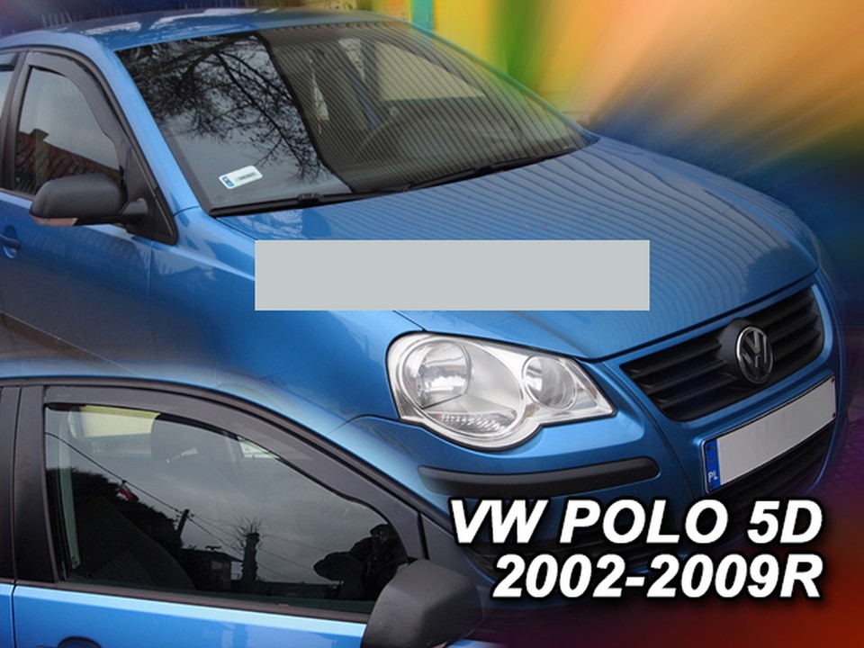 Windabweiser passend für Volkswagen VW Polo 4 9N 2001-2005 Schrägheck ...