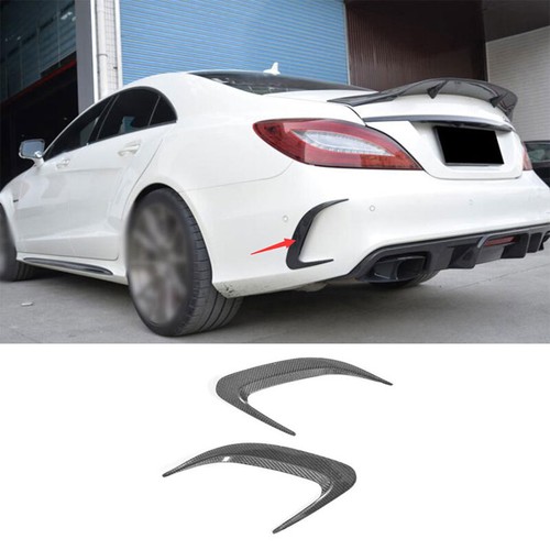 Rear Bumper Lip Diffuser Splitter Fins For Benz GLS W218 15-18 Dry ...
