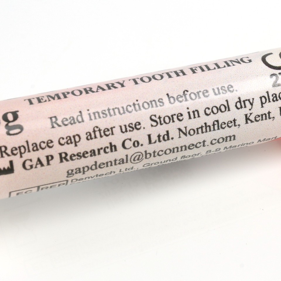 NO MIX STRONG TOOTH CAP/FILLING FILLER Loose Teeth Temporary Dentist ...