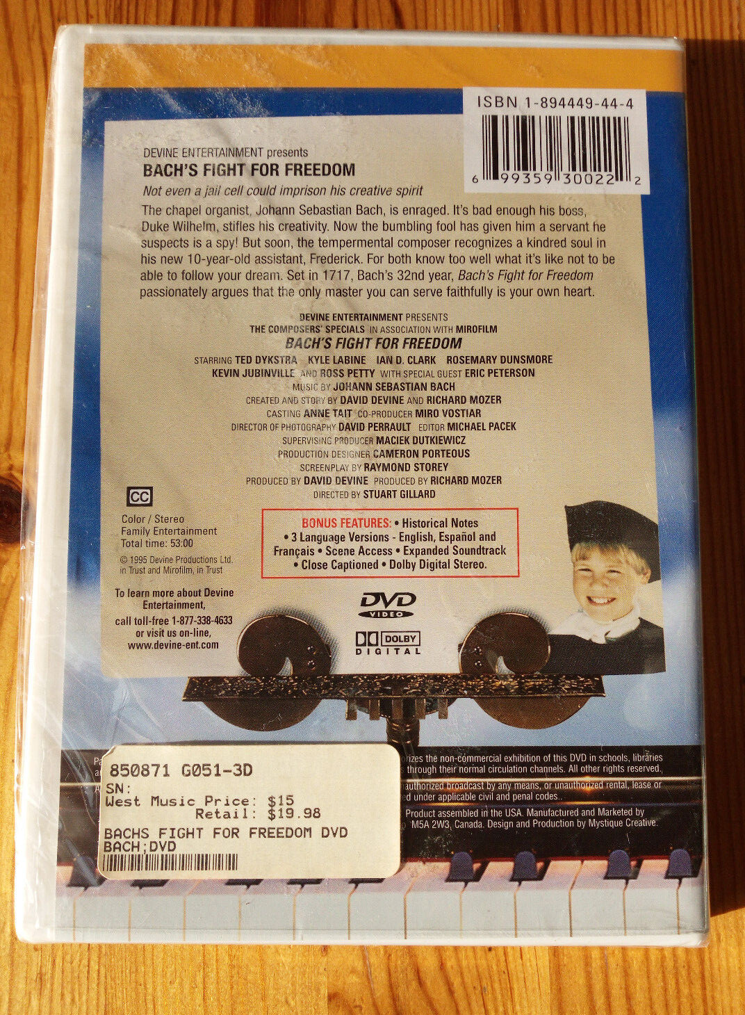 Bach's Fight for Freedom (DVD, 1995) for sale online | eBay