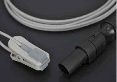 GE Ohmeda TuffSat Spo2 Sensor OXY-E4-H Adult Ear Clip 3M 7Pin ...