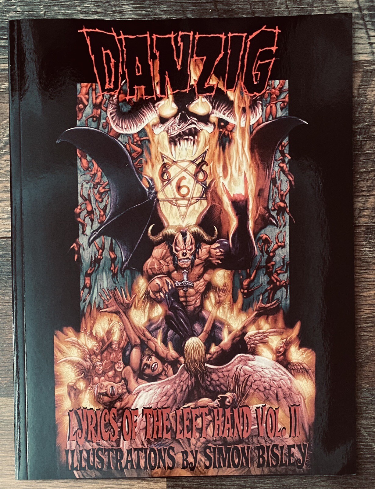 DANZIG *SIGNED* HIDDEN LYRICS OF THE LEFT HAND VOL. 2 BOOK RARE MINT | eBay