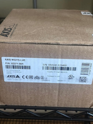 AXIS M3215-LVE Dome Camera (02371-001) | Open Box | eBay