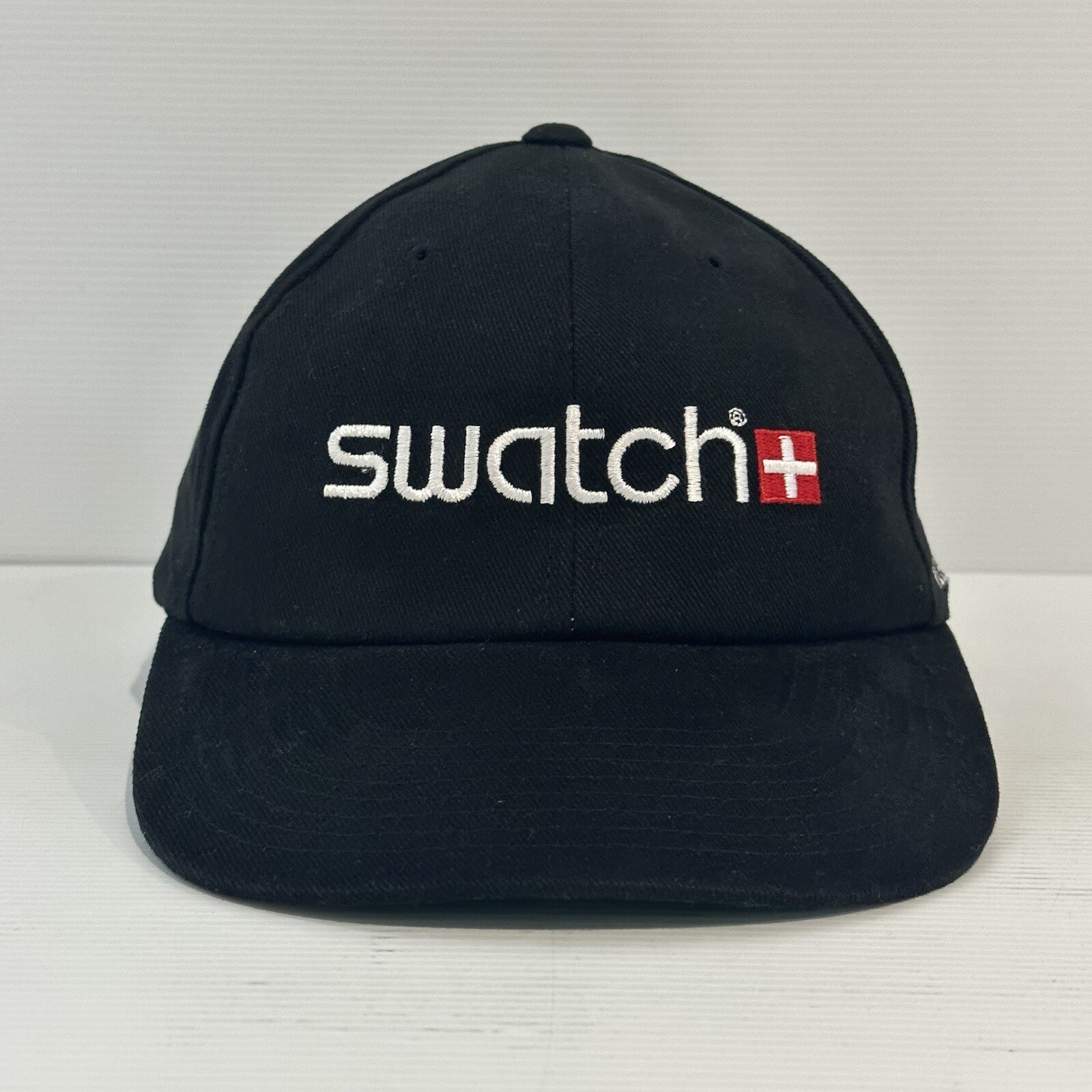 SWATCH Watch Vintage Black Adjustable Baseball Style … - Gem