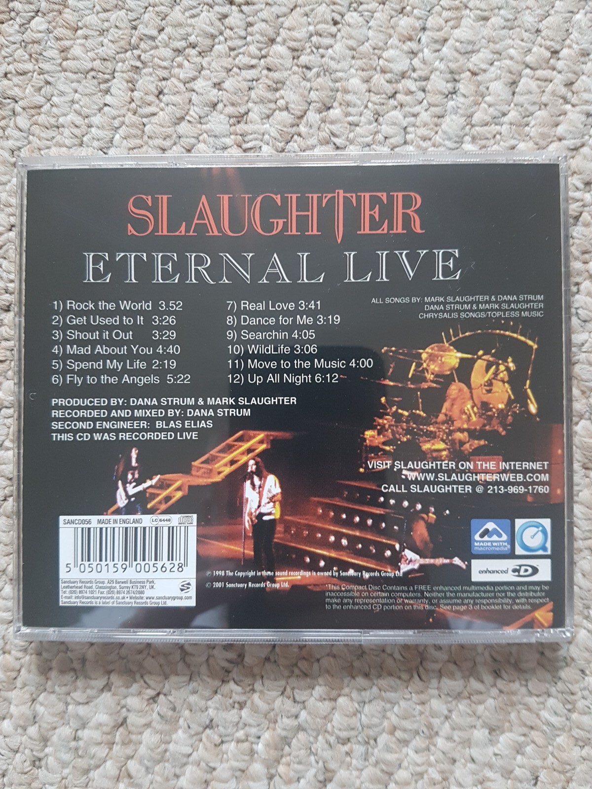 Eternal Live by Slaughter (CD, 1998) for sale online | eBay