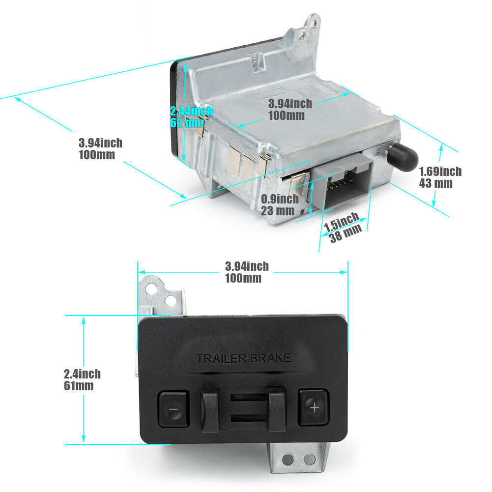 Dashboard Trailer Brake Control Module Kit BL3Z19H332AA for Ford F-150 ...
