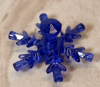 New LEGO Snowflake Deep Purple with Center Gem Frozen Holiday Fun ...
