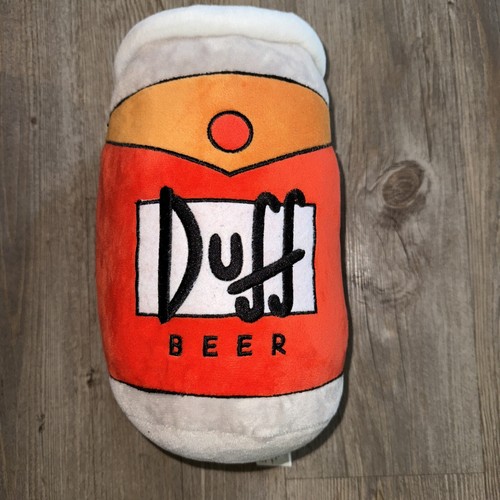Simpsons Duff Beer Can 10” Plush Stuffed Pillow RARE | eBay