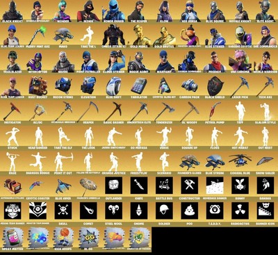 Diskord ffn_seller Og Fn Acc 390+ Skins(Black Knight Ikonik Wonder ...