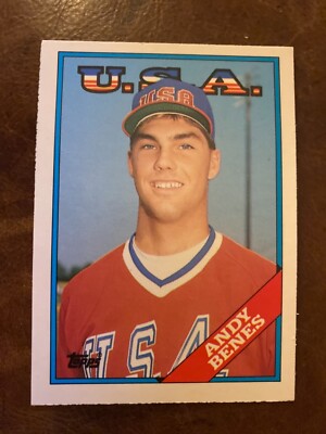 1988 Topps Traded #14T USA Andy Benes Rookie Baseball Card | eBay