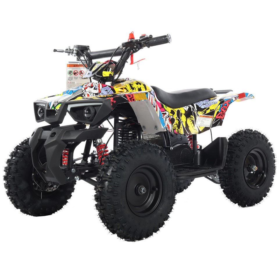 X-PRO Bolt 40cc Kids ATV 4 Stroke Mini Quad Kid 4 Wheeler Pull Start ...