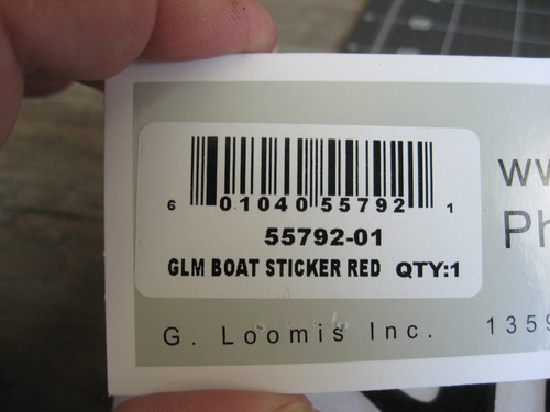 G Loomis 8" BoneFish Decal Fishing Boat Truck RV Trailer Car Choose ...